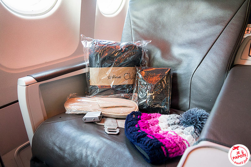 J'ai testé la classe Club d'Air Transat vers le Canada