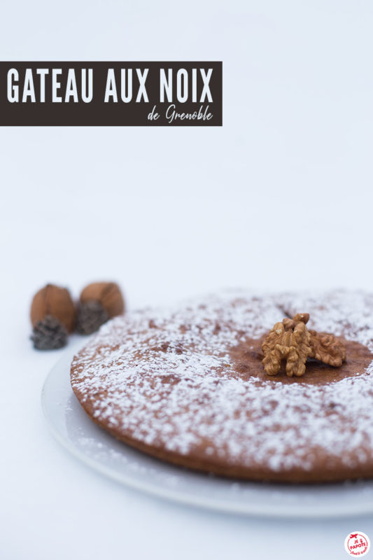 Recette du gâteau aux noix de Grenoble | Je Papote