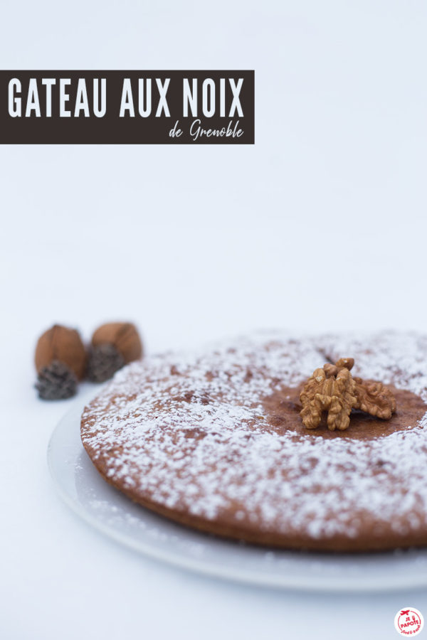 Recette du gâteau aux noix de Grenoble | Je Papote